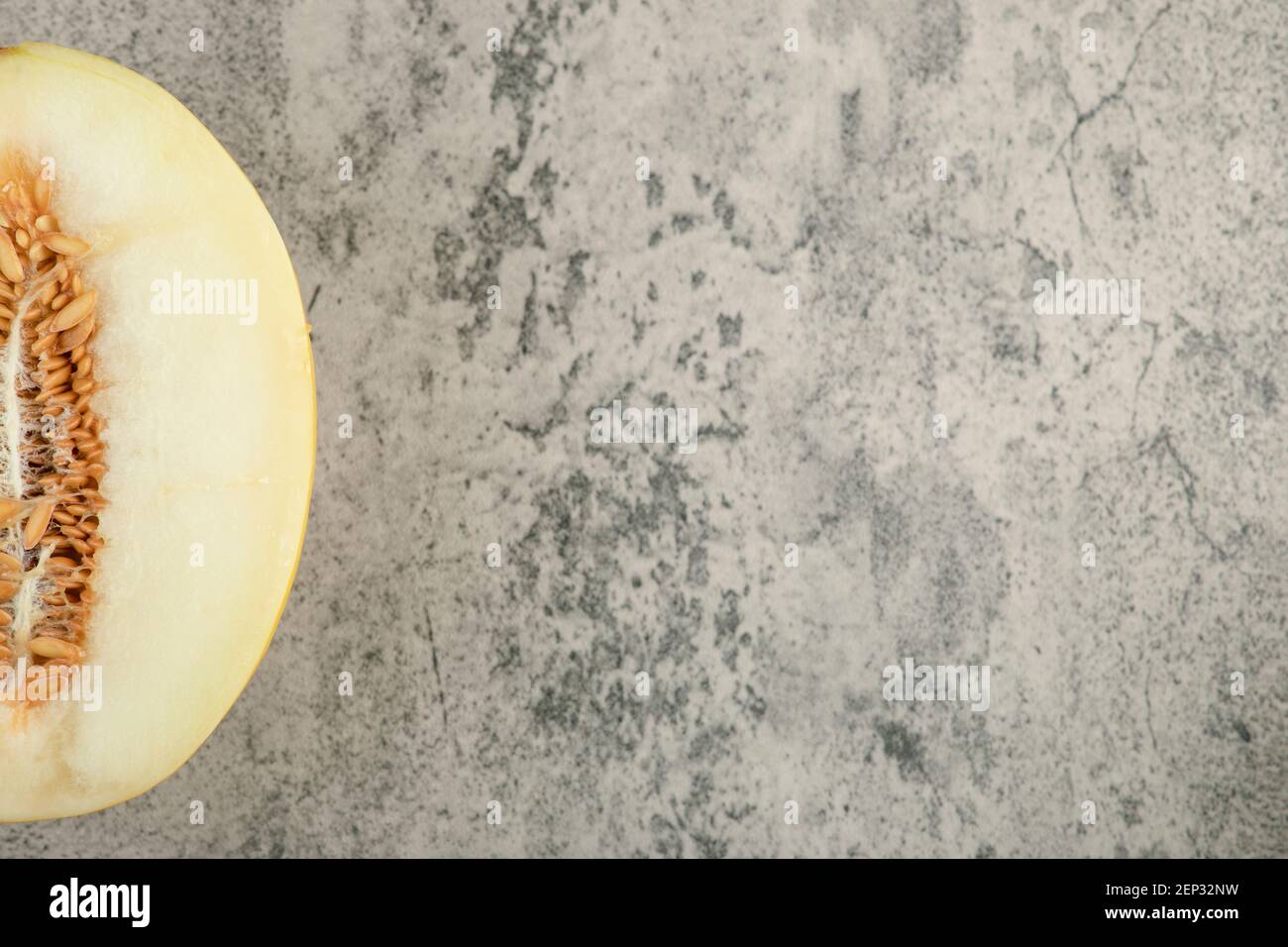 Melon halved hi-res stock photography and images - Alamy