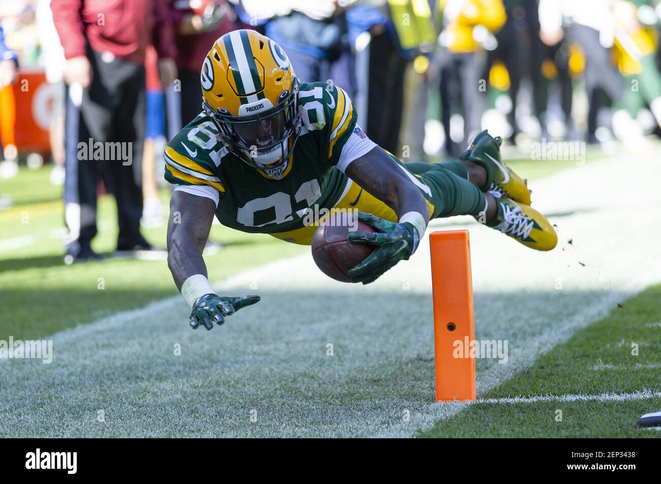 October 20, 2019: Green Bay Packers wide receiver Geronimo Allison #81 ...