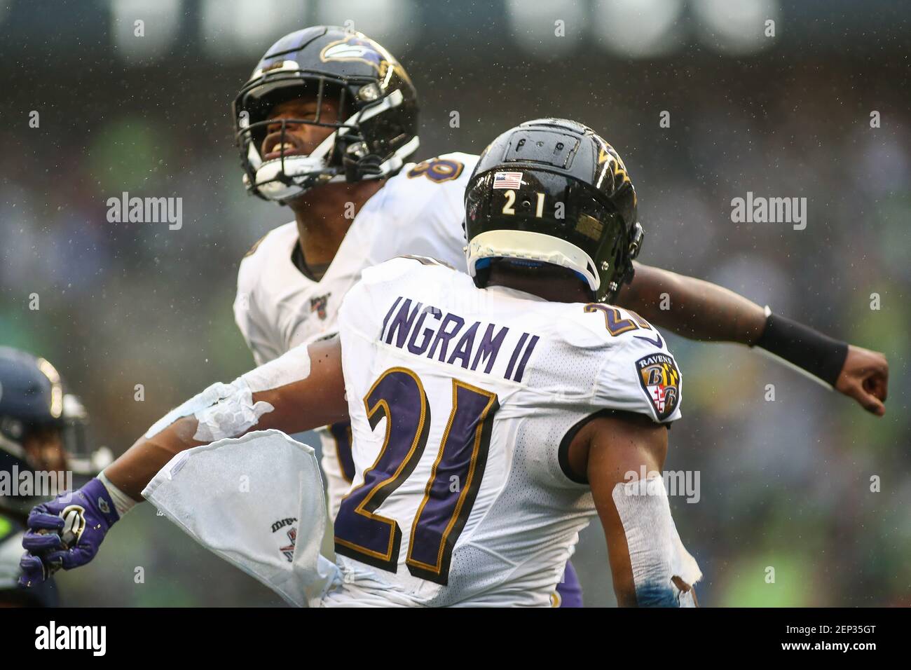 October 20, 2019: Baltimore Ravens quarterback Lamar Jackson (8) and ...