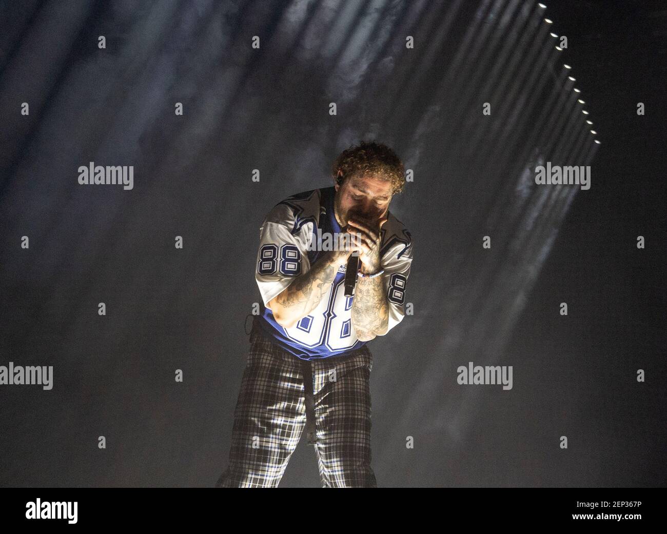 MIAMI, FL - OCT 20: Post Malone performs during The Runaway Tour at The ...