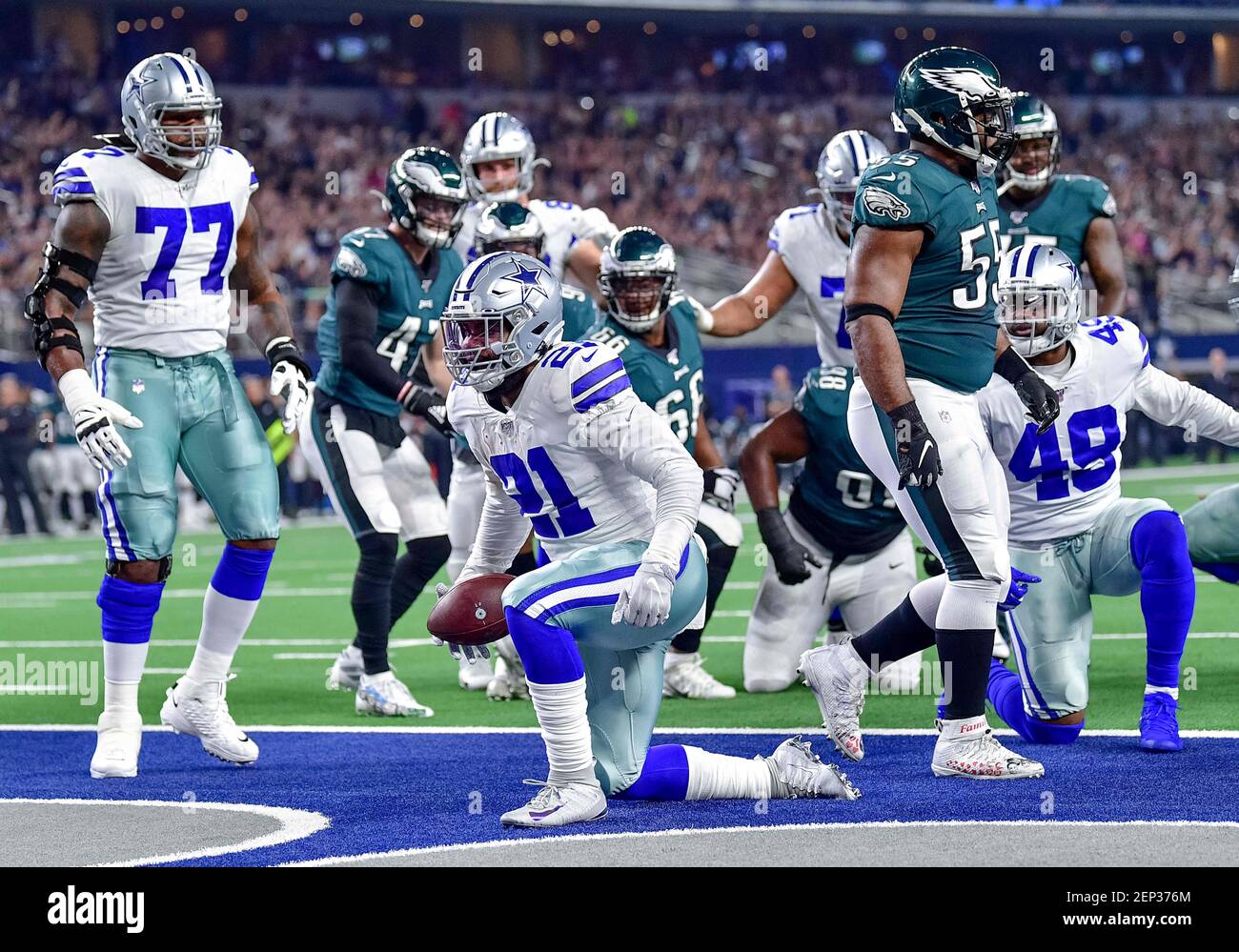 October 20th, 2019:.Dallas Cowboys running back Ezekiel Elliott (21 ...