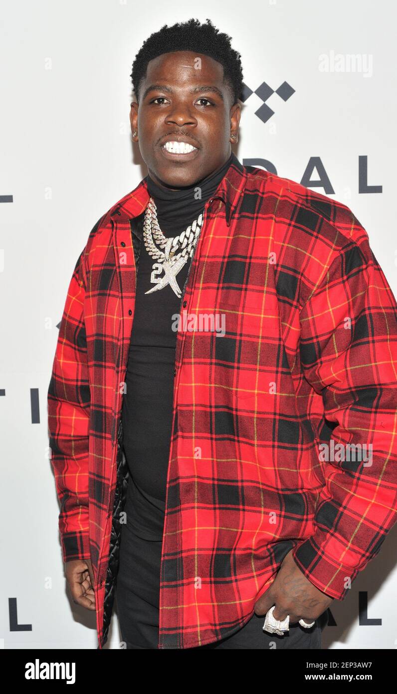 Casanova attends the Tidal X Rock the Vote benefit concert at Barclays ...