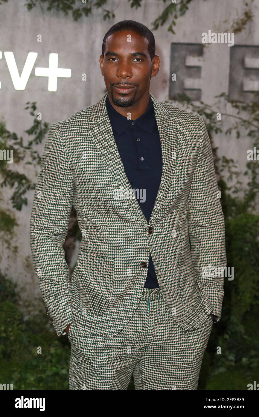Desean Terry at Apple TV+ SEE World Premiere held at Fox Regency ...