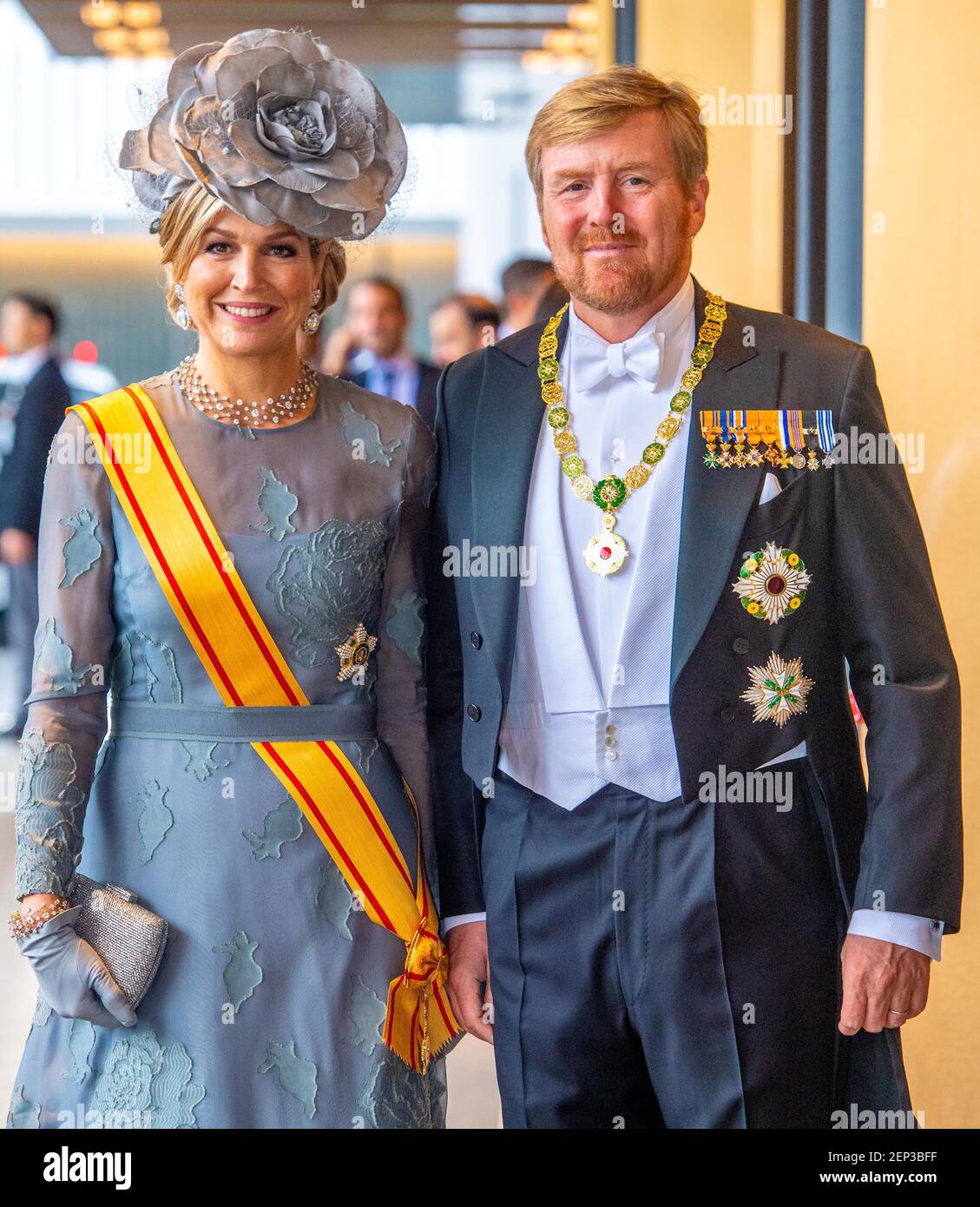 King Willem-Alexander and Queen Maxima of the Netherlands attend the ...