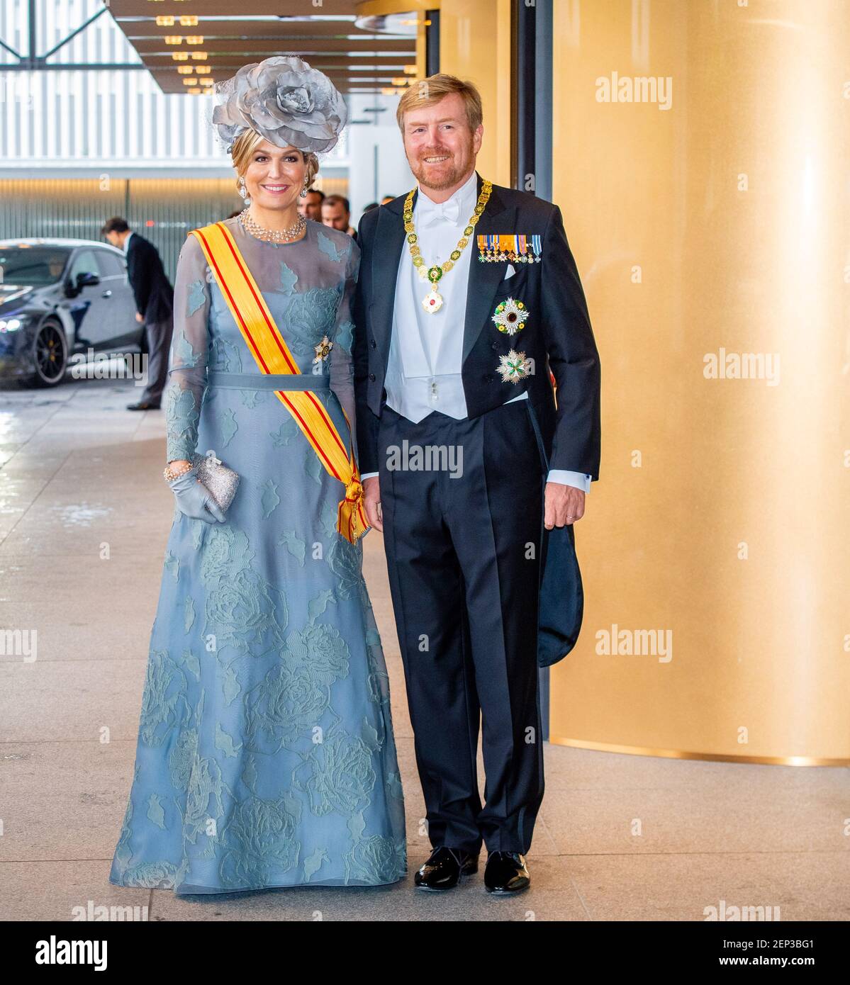 King Willem-Alexander and Queen Maxima of the Netherlands attend the ...