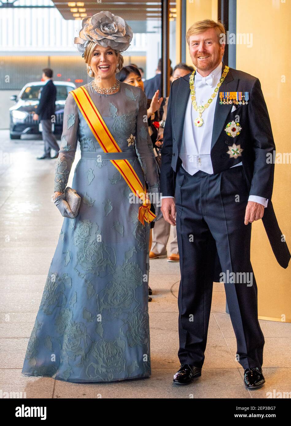 King Willem-Alexander and Queen Maxima of the Netherlands attend the ...