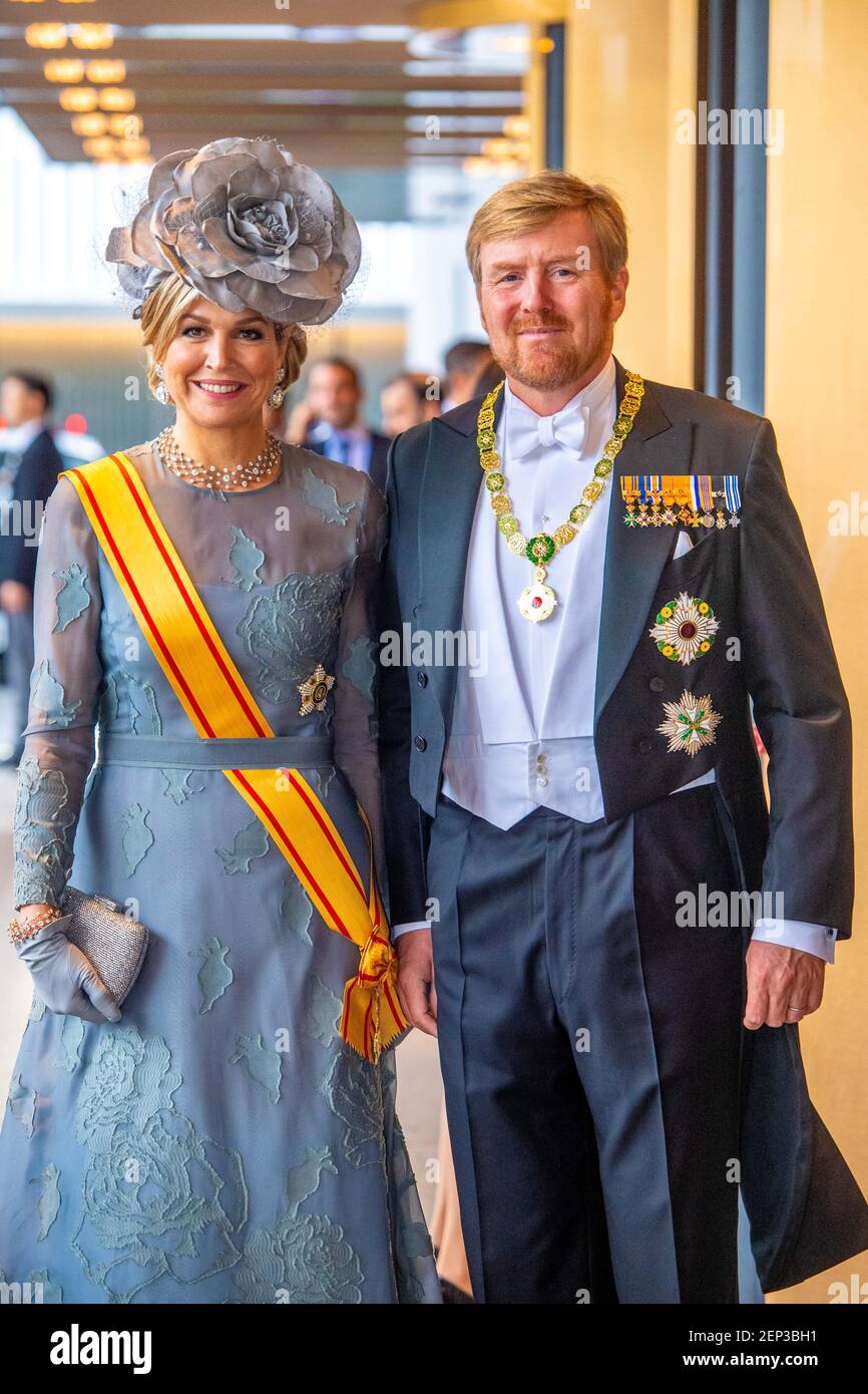 King Willem-Alexander and Queen Maxima of the Netherlands attend the ...