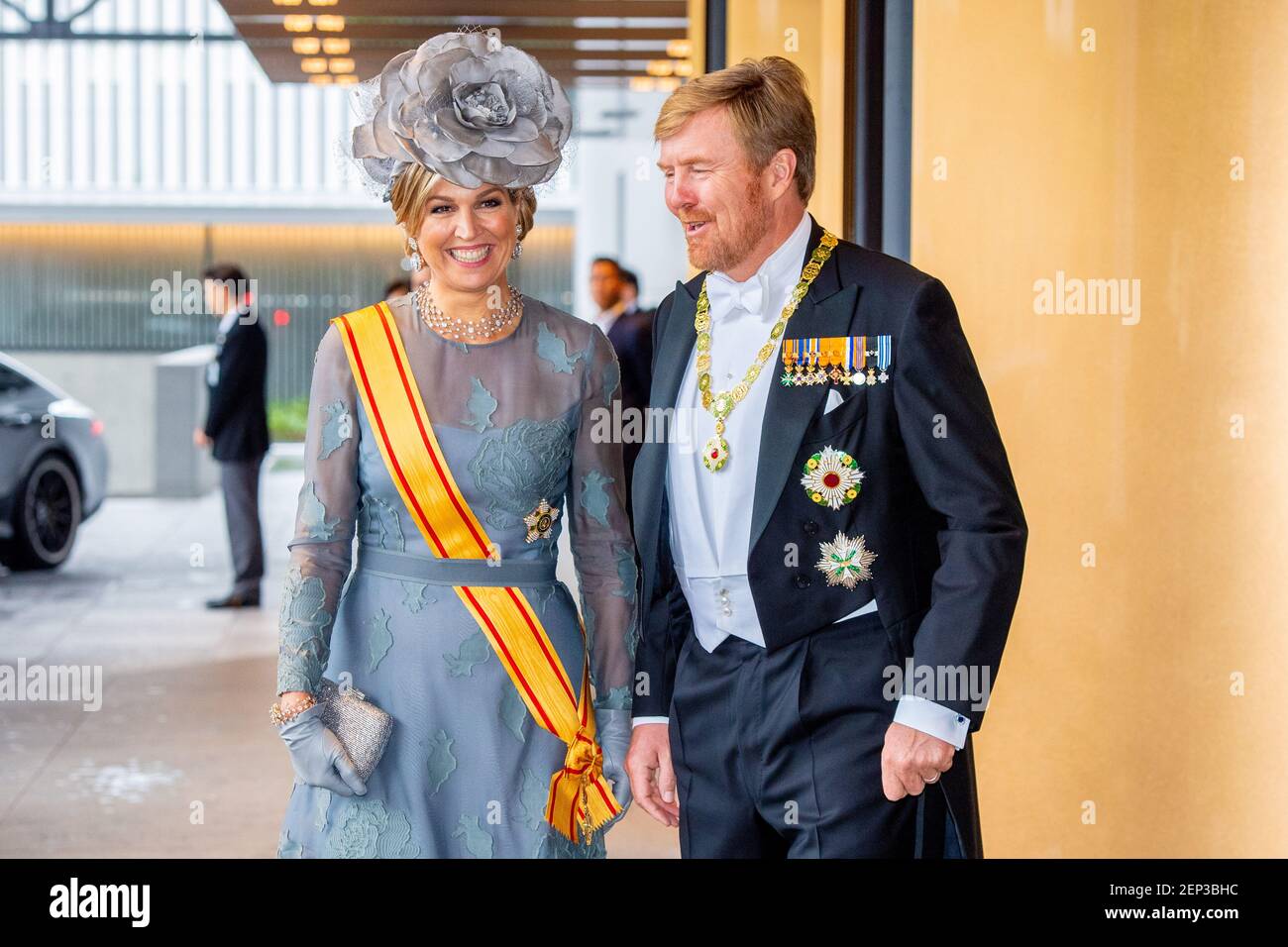 King Willem-Alexander and Queen Maxima of the Netherlands attend the ...