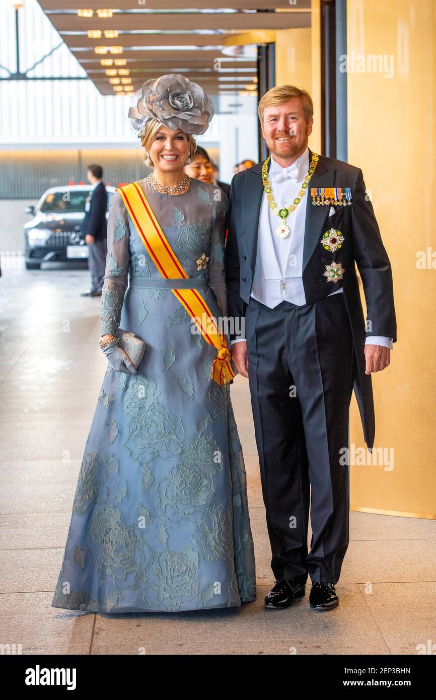 King Willem-Alexander and Queen Maxima of the Netherlands attend the ...