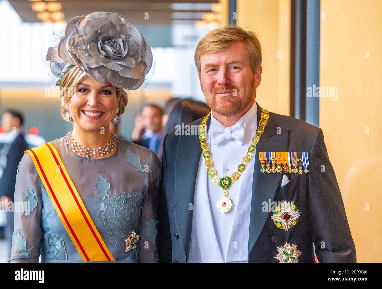 King Willem-Alexander and Queen Maxima of the Netherlands attend the ...
