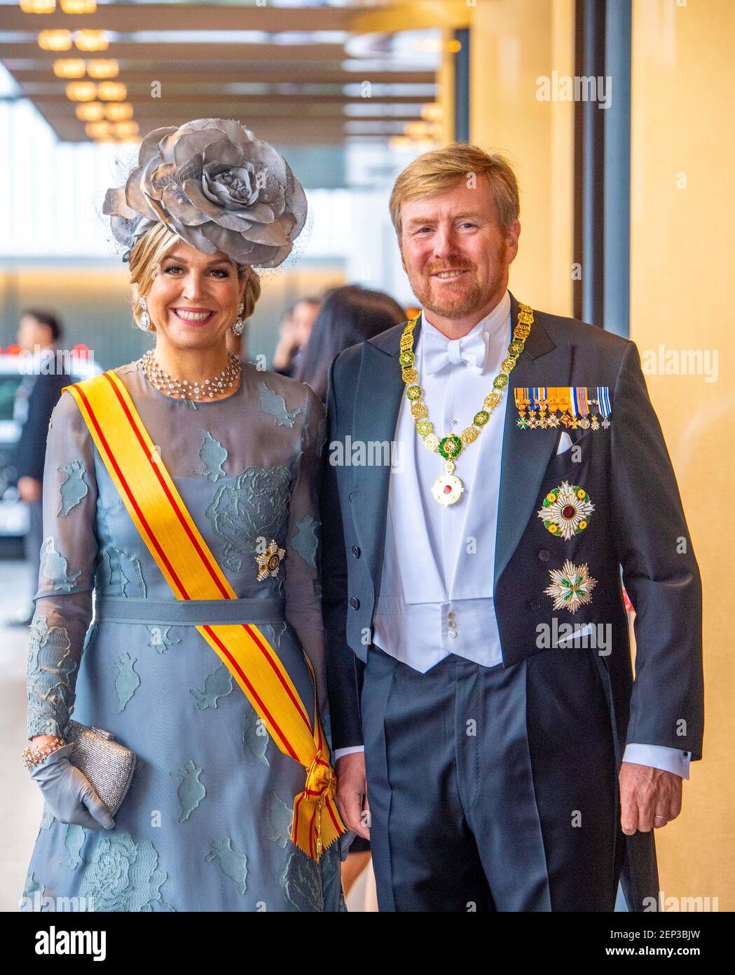 King Willem-Alexander and Queen Maxima of the Netherlands attend the ...
