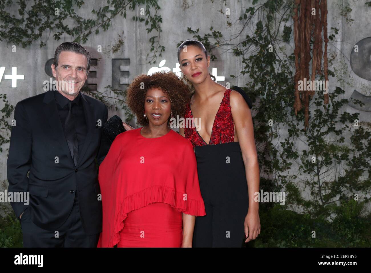 Roderick Spencer, Alfre Woodard, Mavis Spencer at the Apple TV+'s "See ...