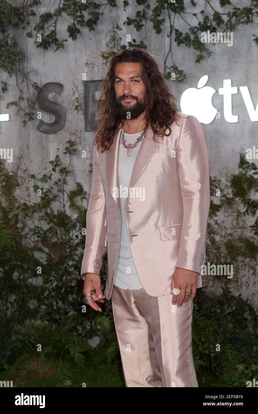 Jason Momoa at the Apple TV+'s "See" Premiere Screening at the Village ...