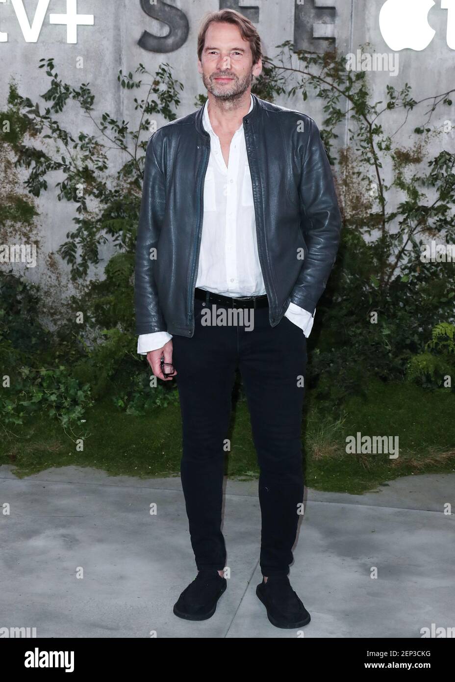 WESTWOOD, LOS ANGELES, CALIFORNIA, USA - OCTOBER 21: Actor Adrian Hough ...