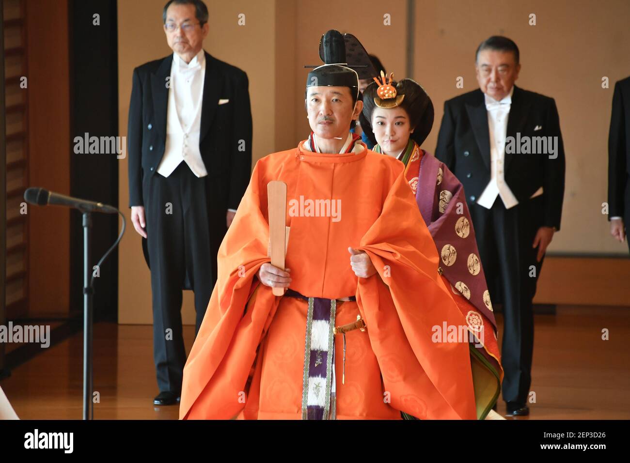 Enthronement ceremony of Emperor Naruhito of Japan in Tokyo, Japan ...
