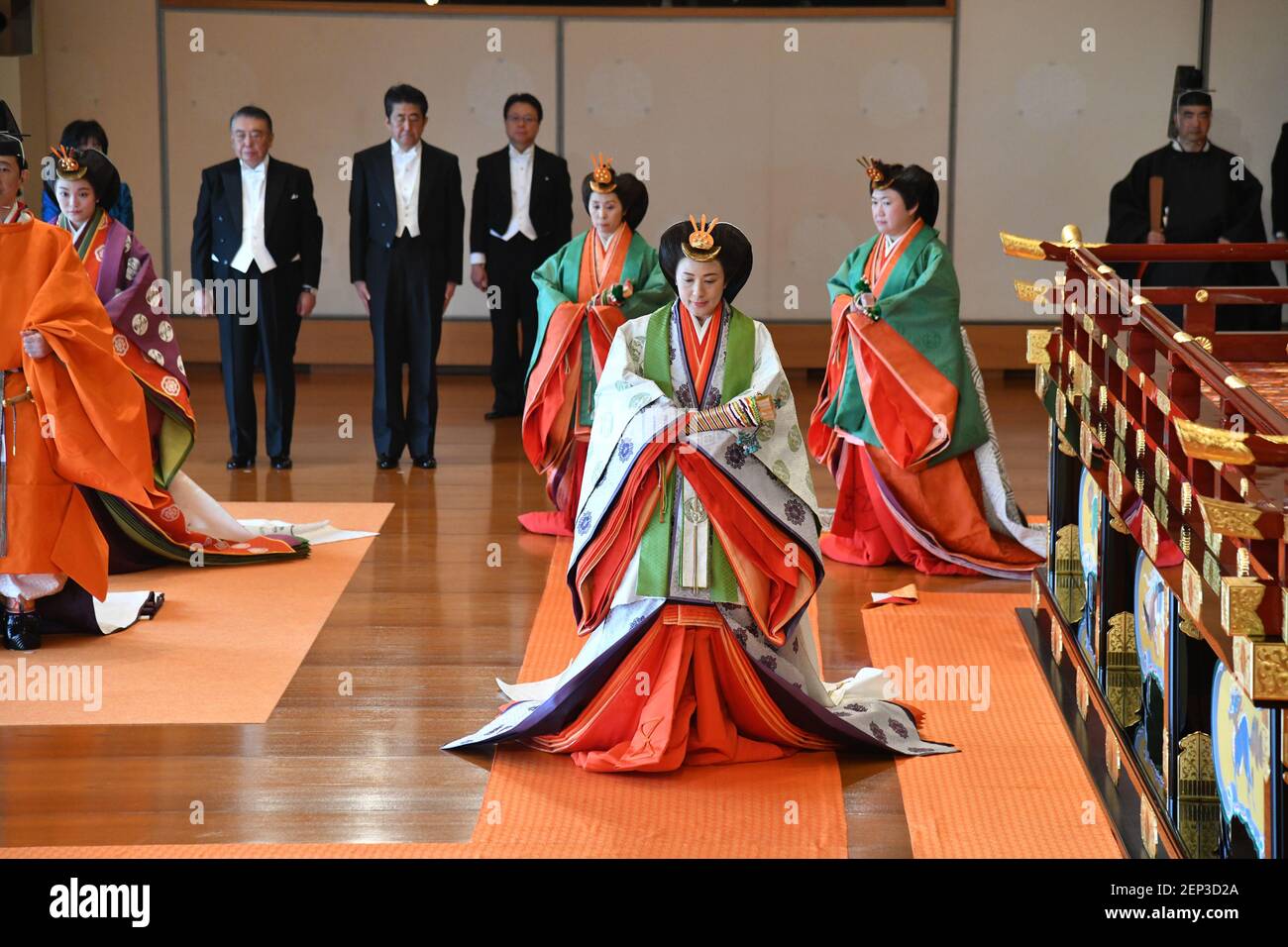 Enthronement ceremony of Emperor Naruhito of Japan in Tokyo, Japan ...
