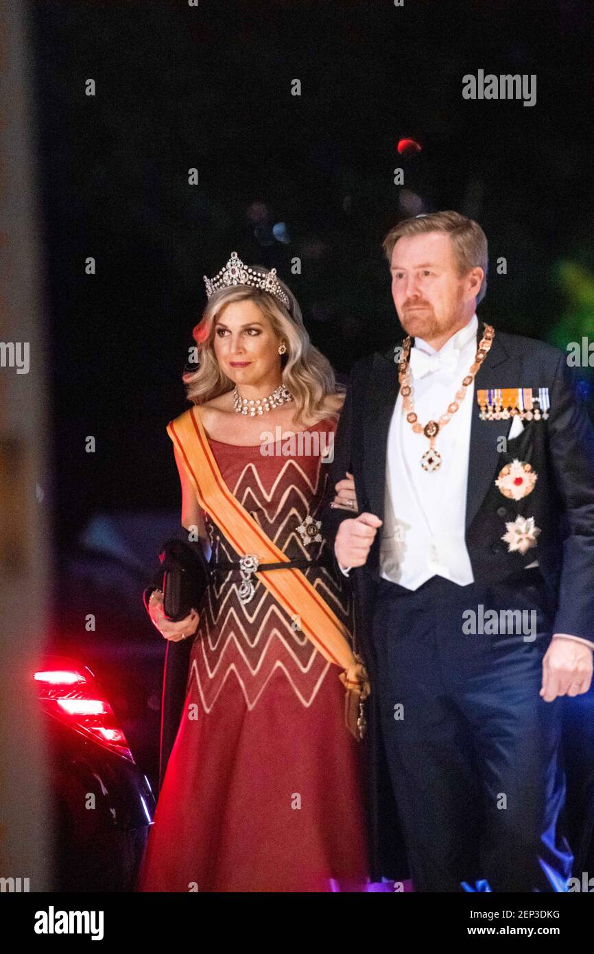 King Willem-Alexander and Queen Maxima of the Netherlands during the ...