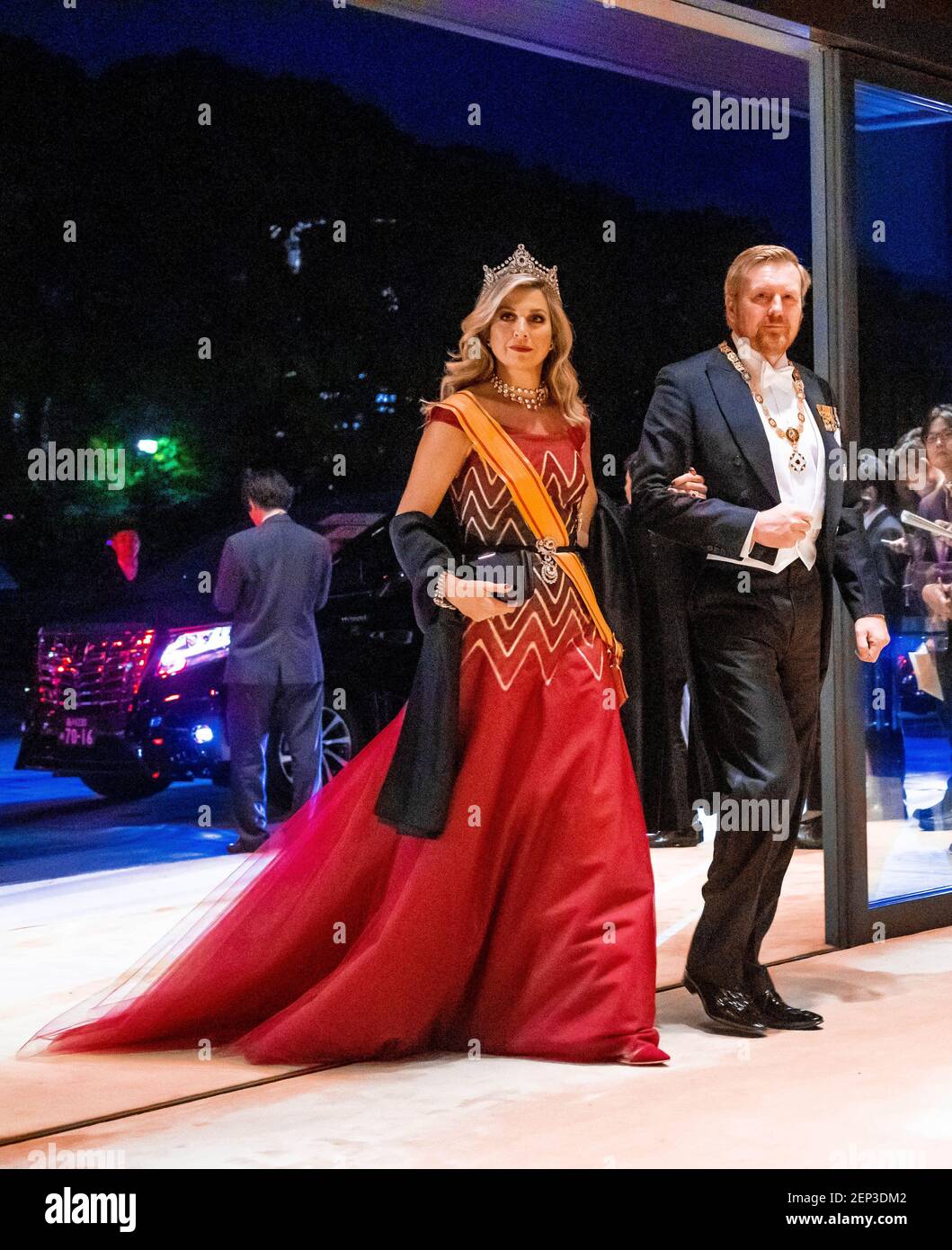 King Willem-Alexander and Queen Maxima of the Netherlands during the ...