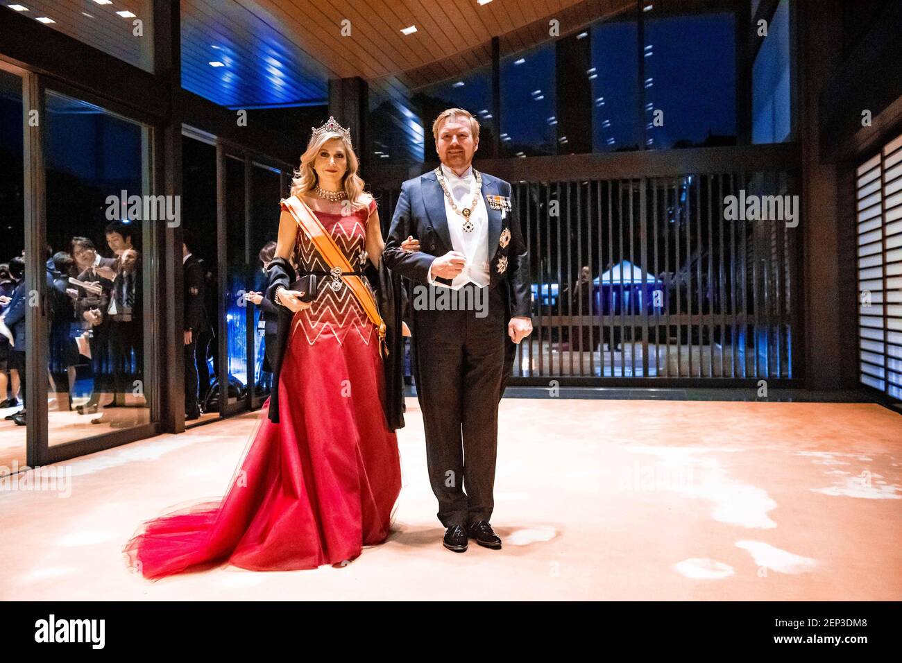 King Willem-Alexander and Queen Maxima of the Netherlands during the ...