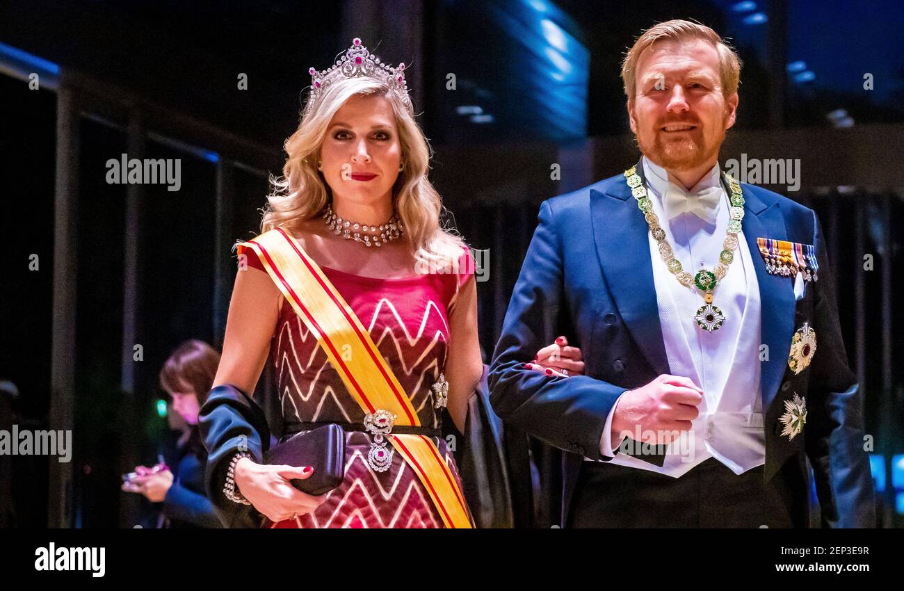 King Willem-Alexander and Queen Maxima of the Netherlands during the ...