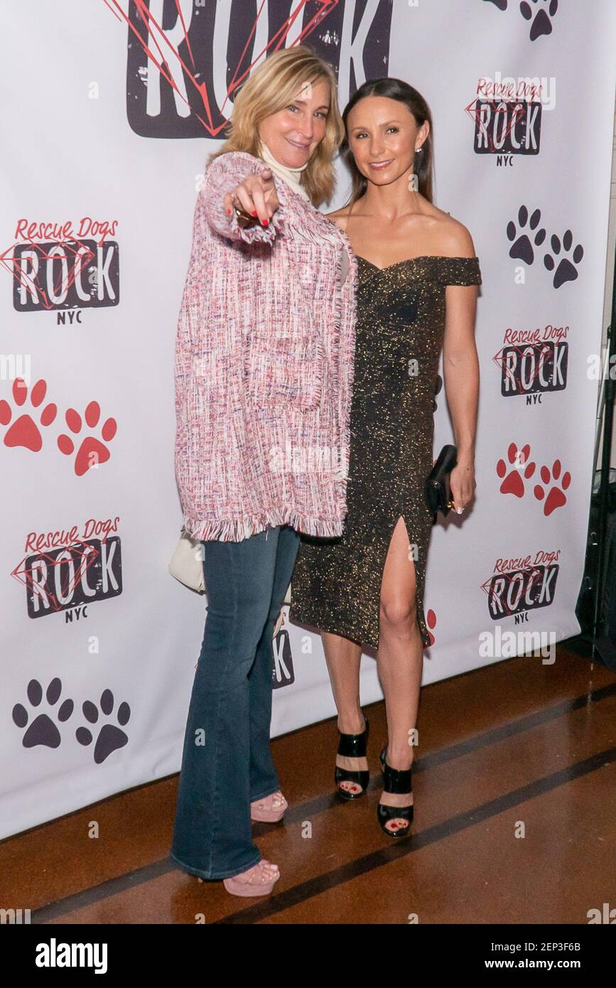 Sonja Morgan and Georgina Bloomberg attend the Rescue Dogs Rock NYC 2nd ...