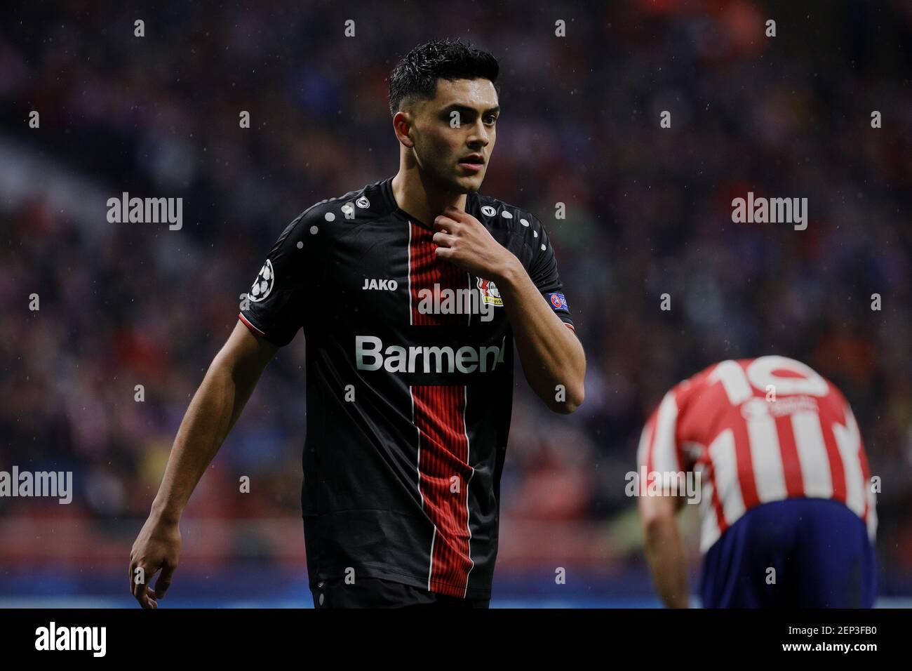 Nadiem Amiri of Bayer 04 Leverkusen seen in action during the UEFA ...