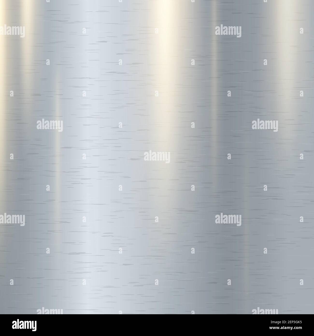 Texture panorama of silver metal with reflection - background Stock ...