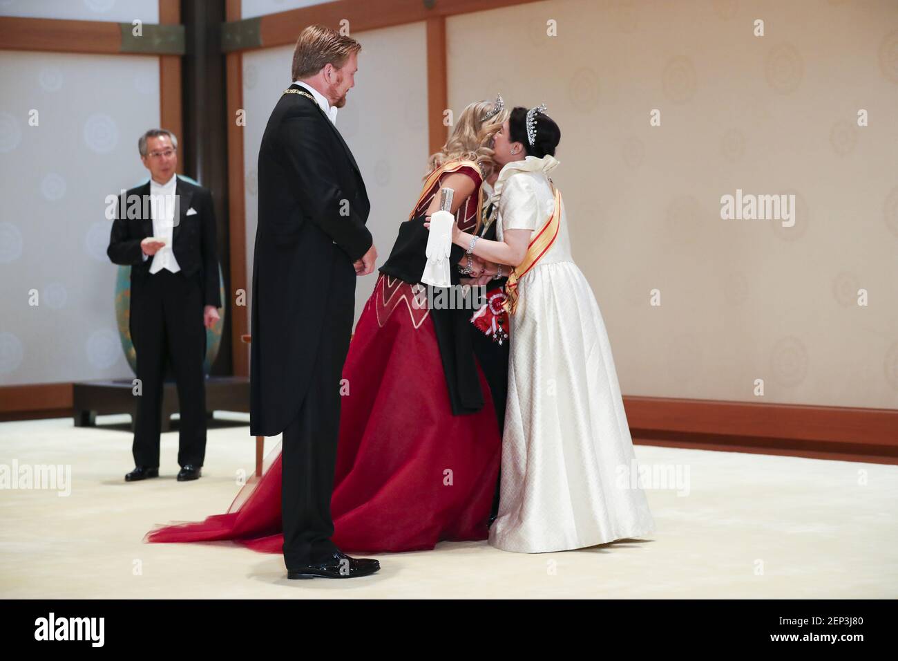 King Willem-Alexander and Queen Maxima of the Netherlands during the ...