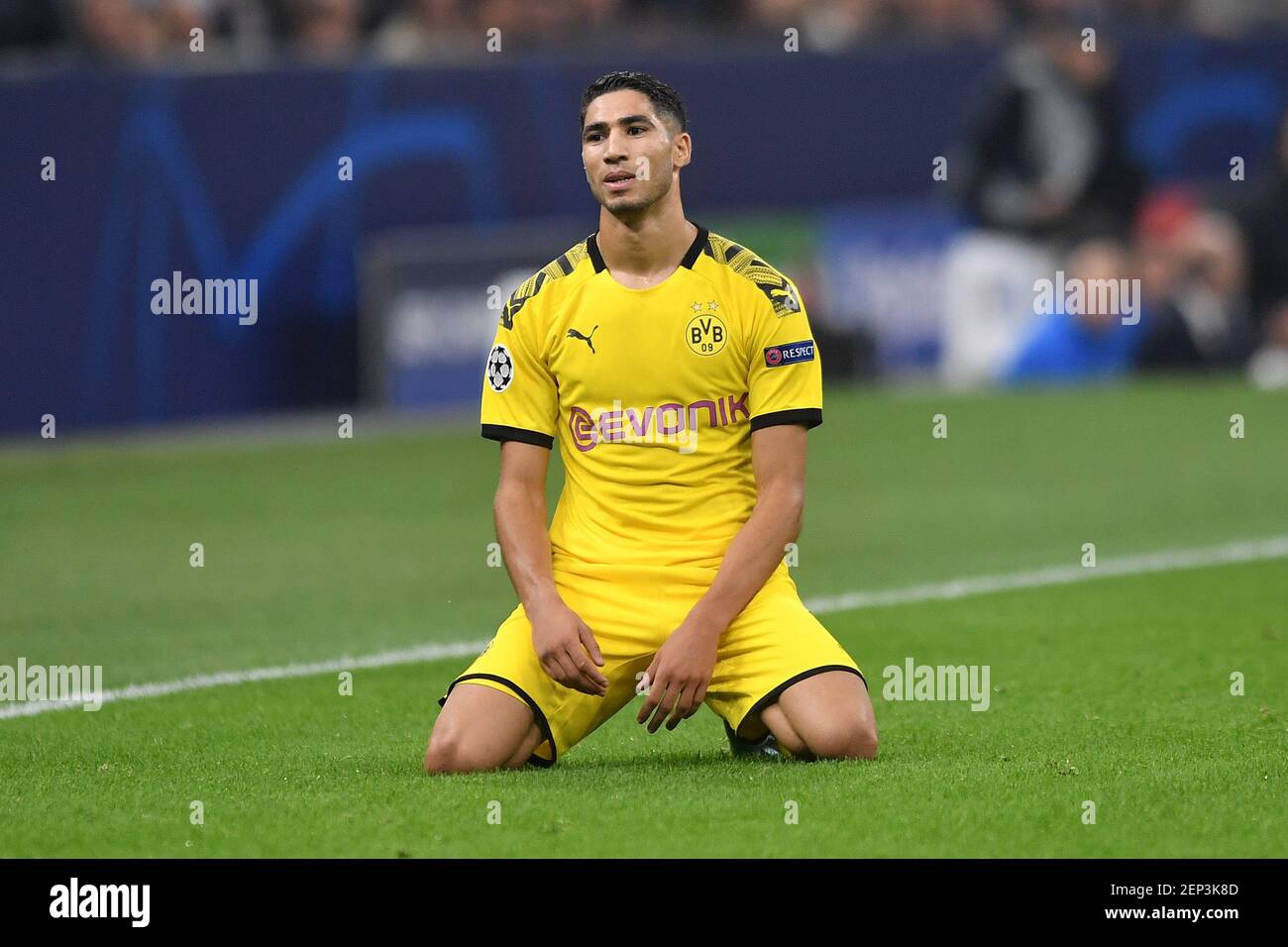Achraf Hakimi of Borussia Dortmund Milano 23-10-2019 Stadio San Siro ...