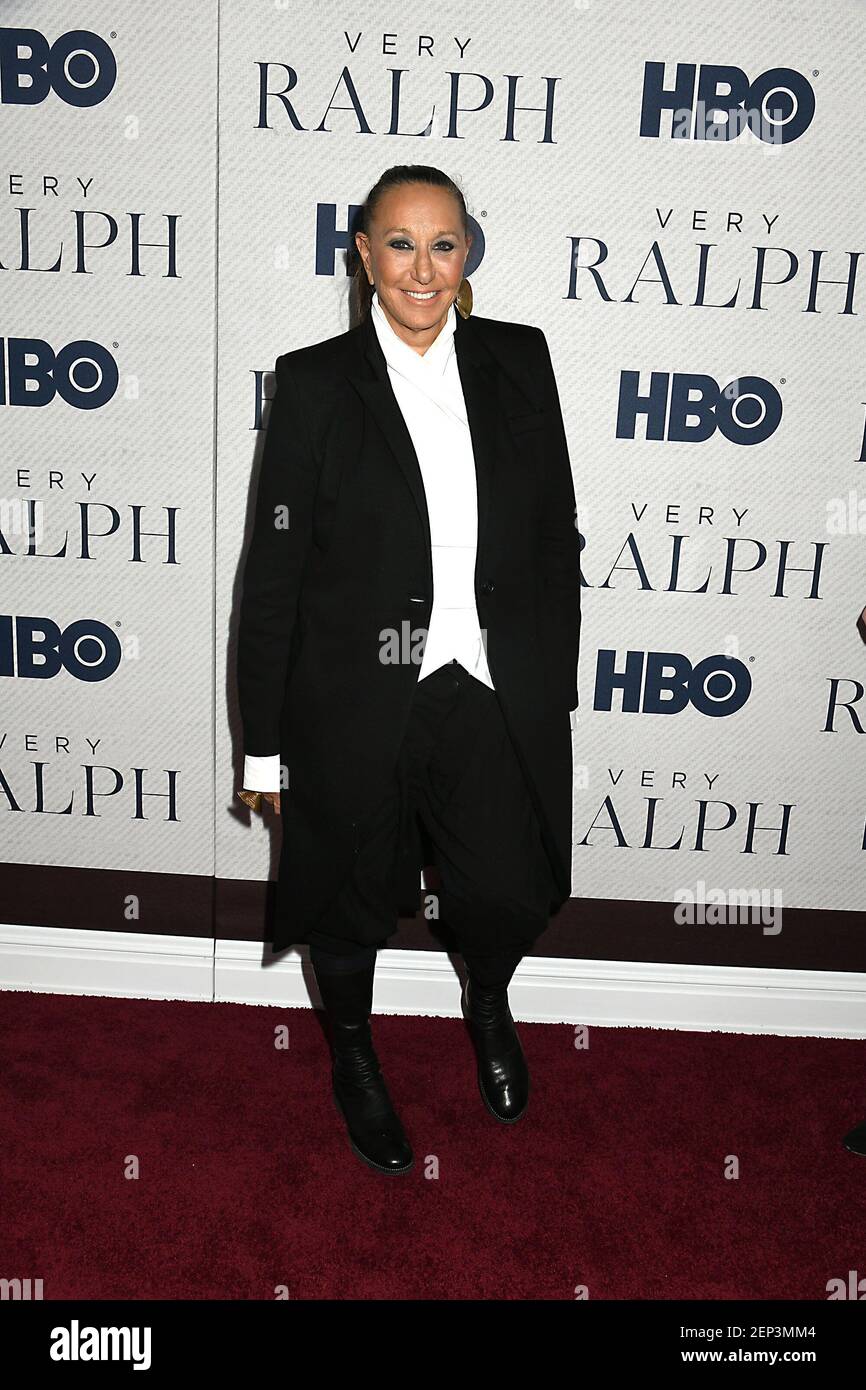 Donna Karan attends the World Premiere of HBO Documentary Film's "VERY ...