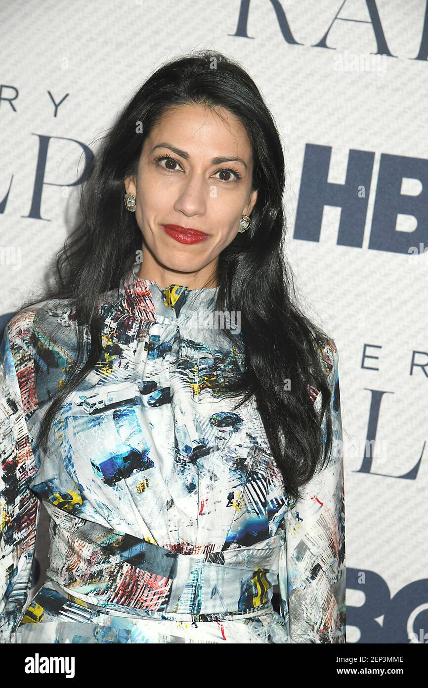 Huma Abedin attends the World Premiere of HBO Documentary Film's "VERY ...