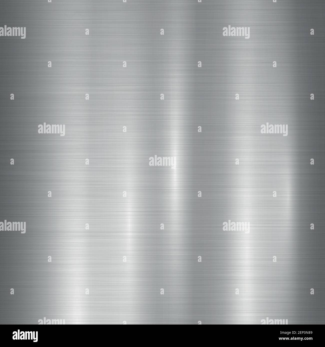 Texture panorama of silver metal with reflection - background Stock ...