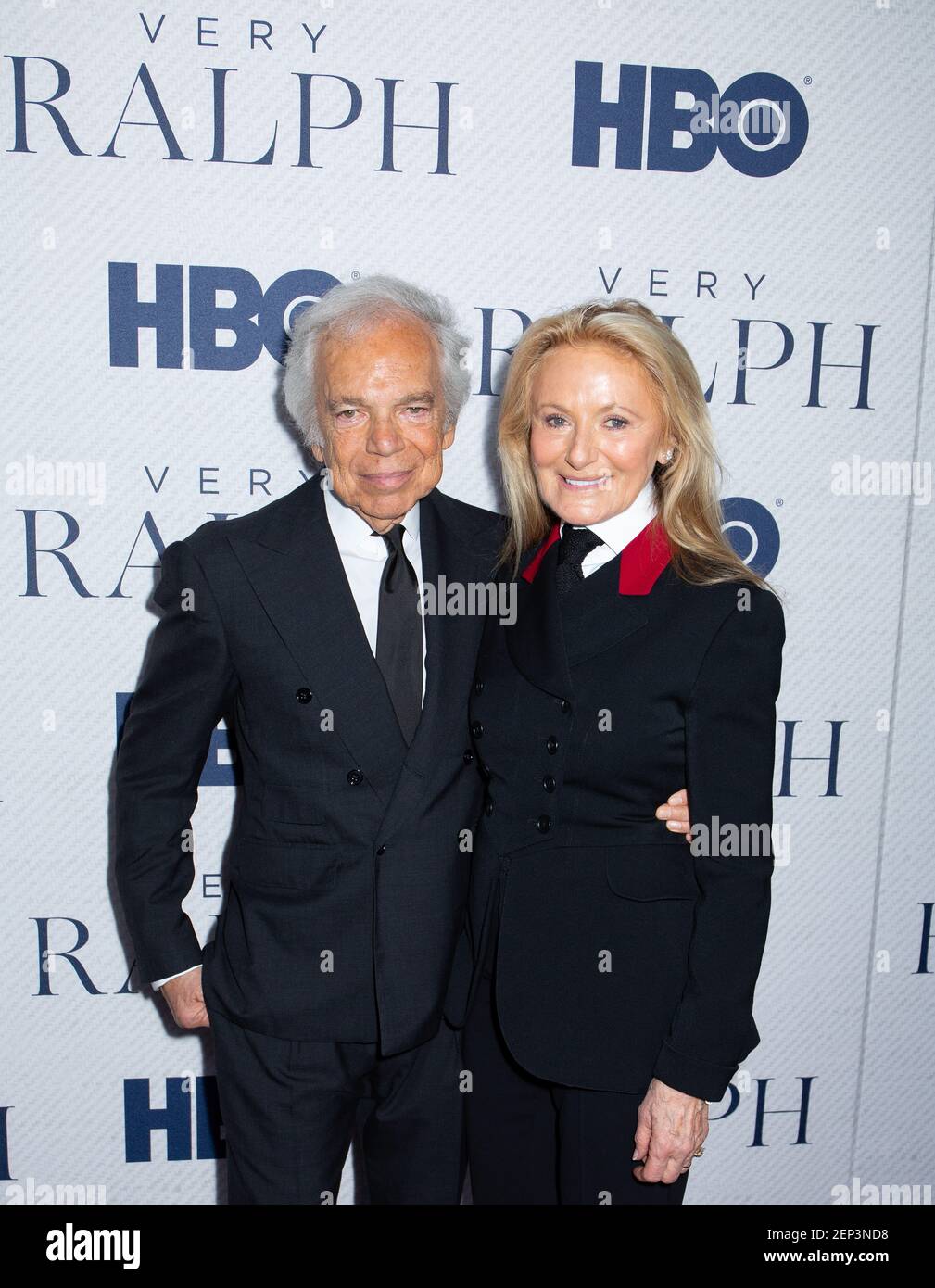 Ralph Lauren and Ricky Anne-Beer attend the HBO documentary film 'Very ...