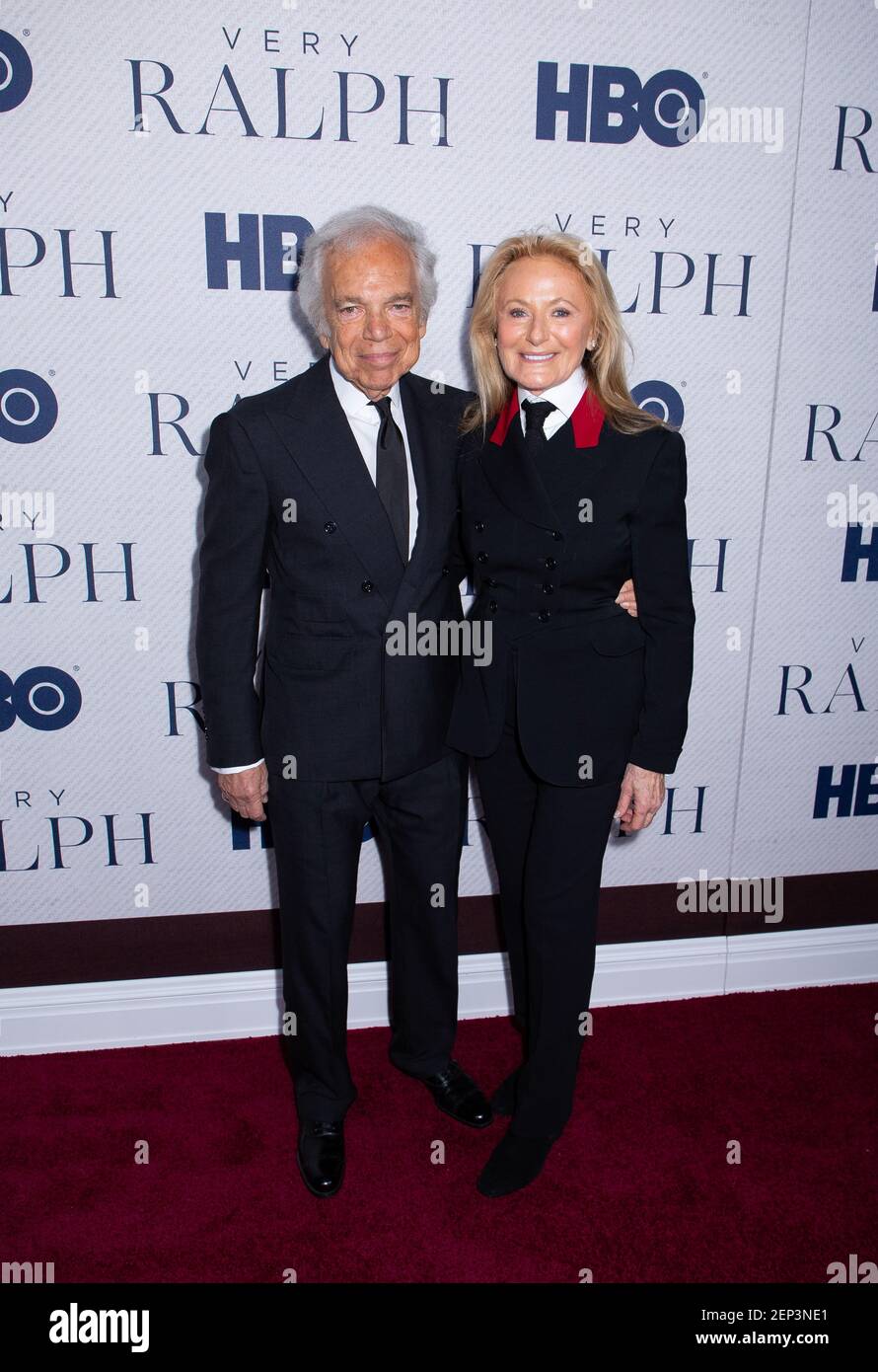 Ralph Lauren and Ricky Anne-Beer attend the HBO documentary film 'Very ...