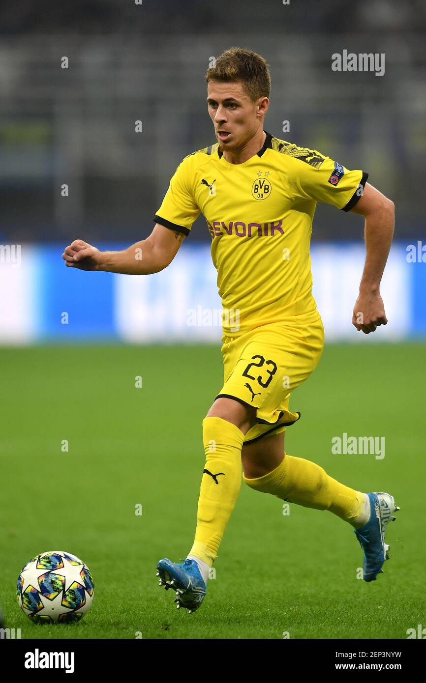 Thorgan Hazard of Borussia Dortmund Milano 23-10-2019 Stadio San Siro ...