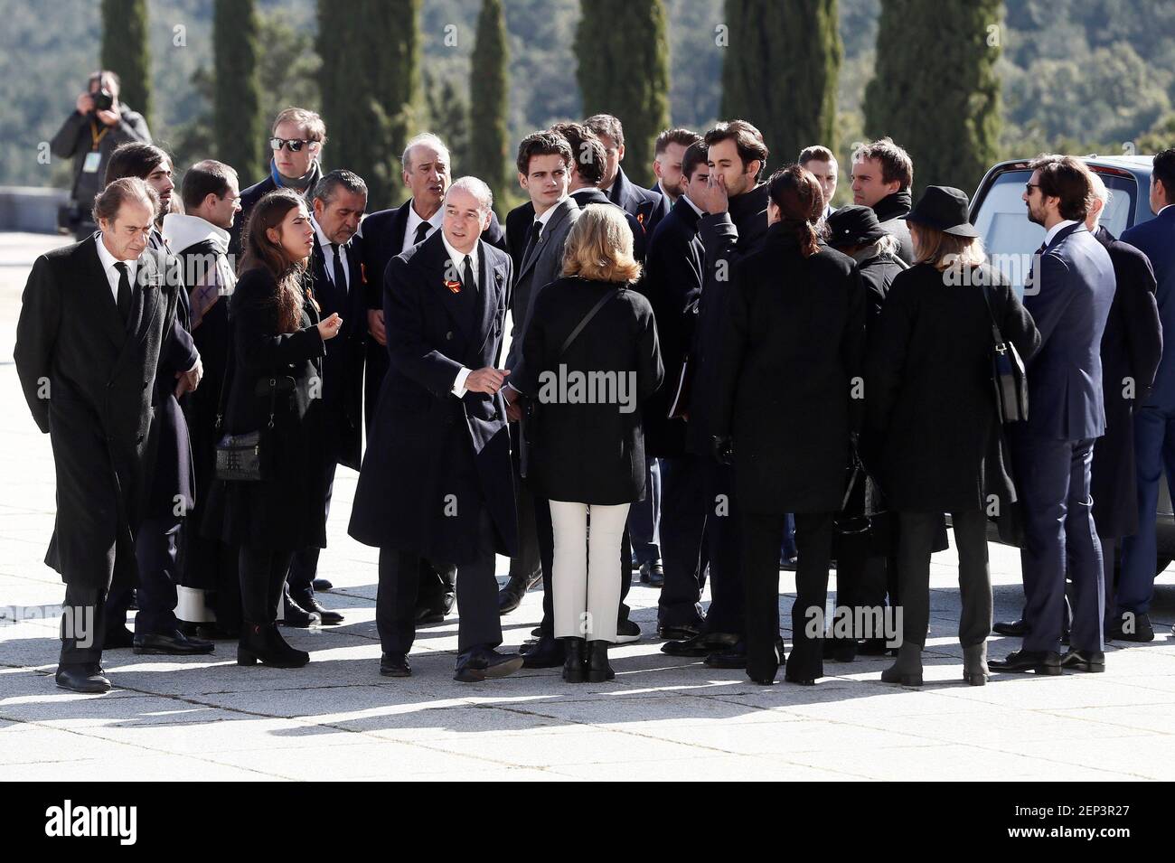 24-10-2019 Franco Family of Dictator attends to the Exhumation of the ...