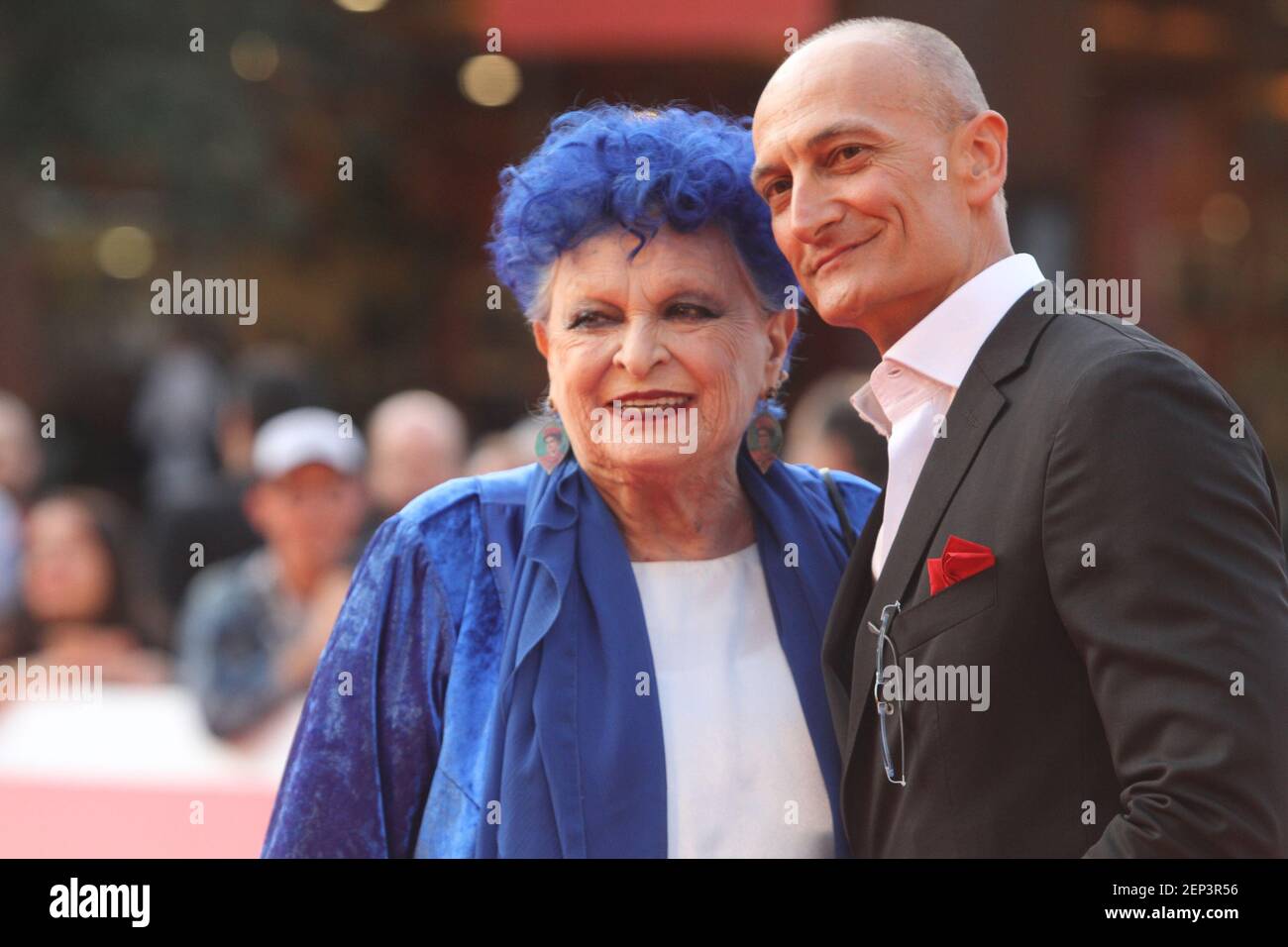 Lucia Bose walking the red carpet at Rome Cinema Fest, presenting his ...