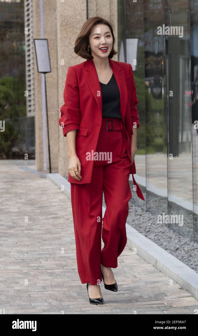 24 October 2019 - Seoul, South Korea : South Korean actress So Yi-hyun ...