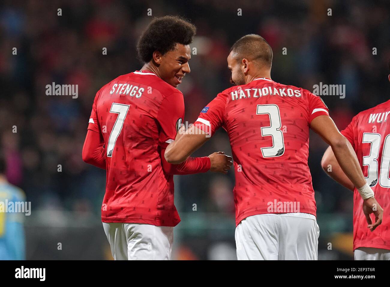 THE HAGUE - AZ - Astana , Football , Europa league , Cars Jeans Stadium ...