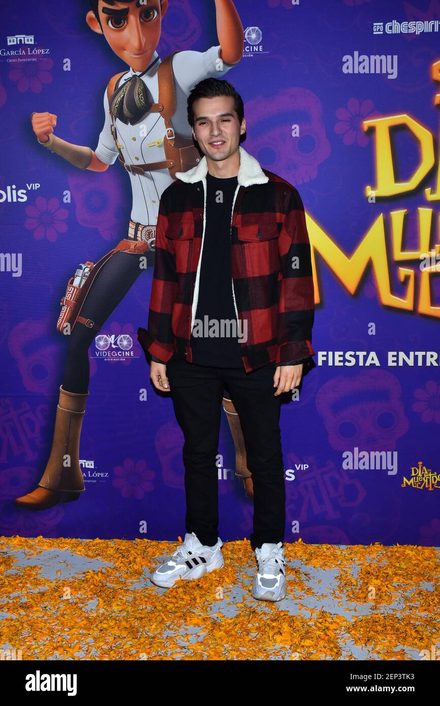 MEXICO CITY, MEXICO - OCTOBER 24: Guillermo Aponte poses for photos ...