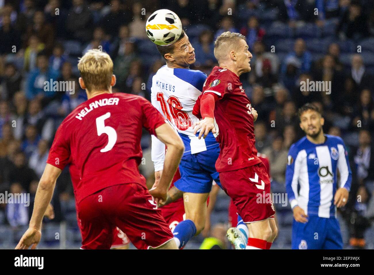 FC Porto's player Mateus Uribe seen in action during the UEFA Europa ...