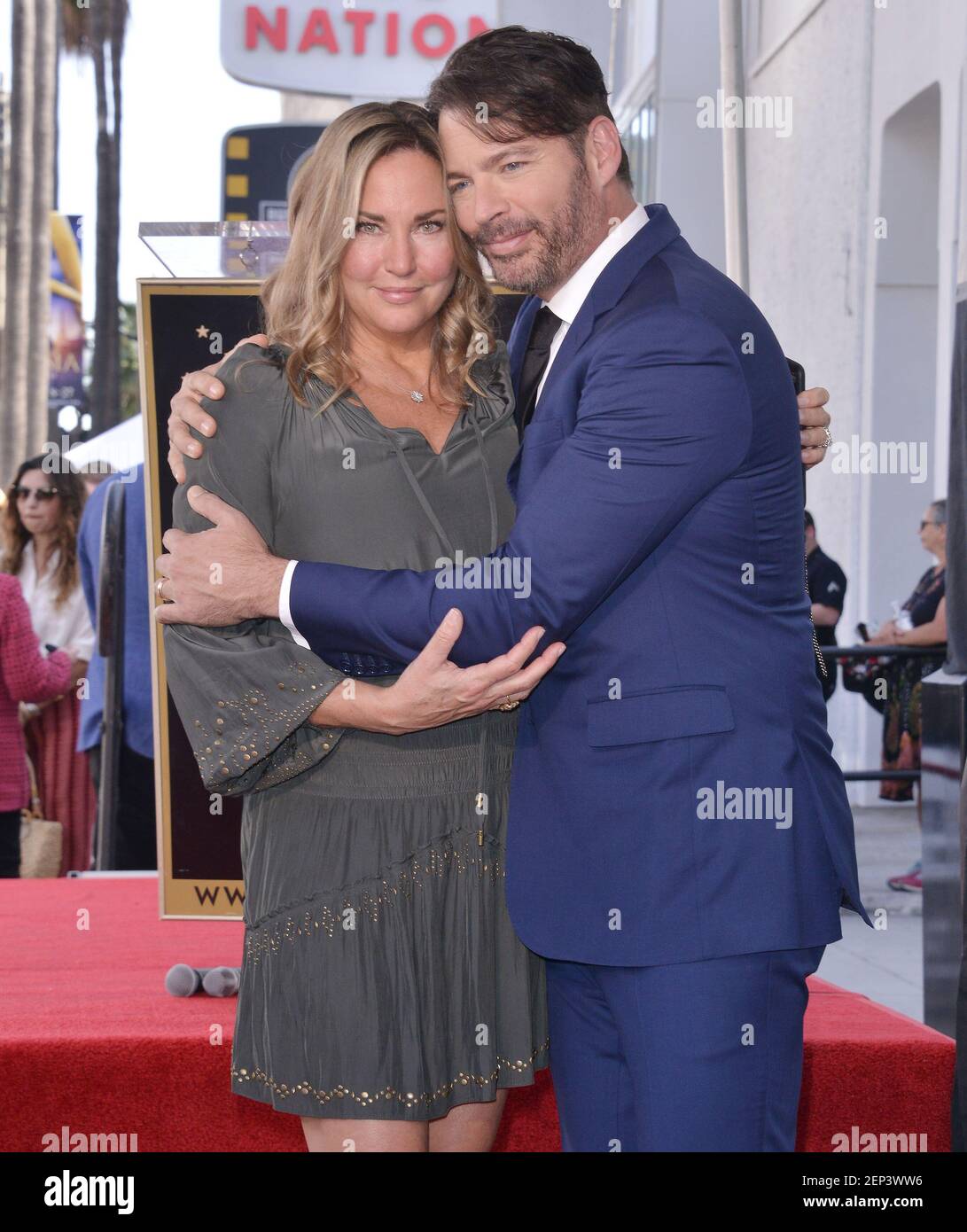 (L-R) Jill Goodacre Connick and Harry Connick Jr at the Harry Connick ...