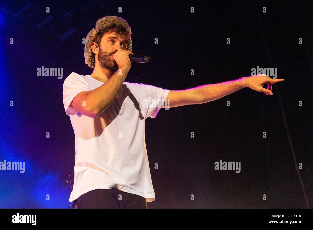 Jack Met of AJR during the Neotheater Tour at The Sylvee on October, 23 ...
