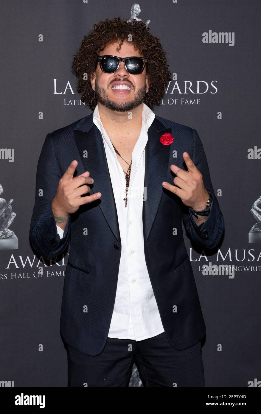 MIAMI, FL - OCT 24: Maffio is seen during arrivals at the La Must ...