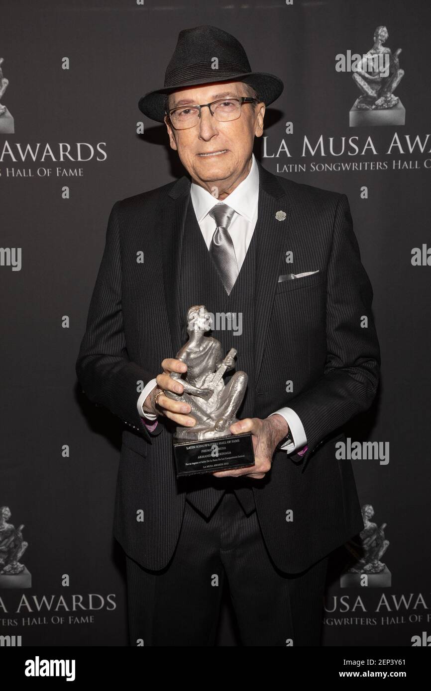MIAMI, FL - OCT 24: Armando Larrinaga is seen during arrivals at the La ...