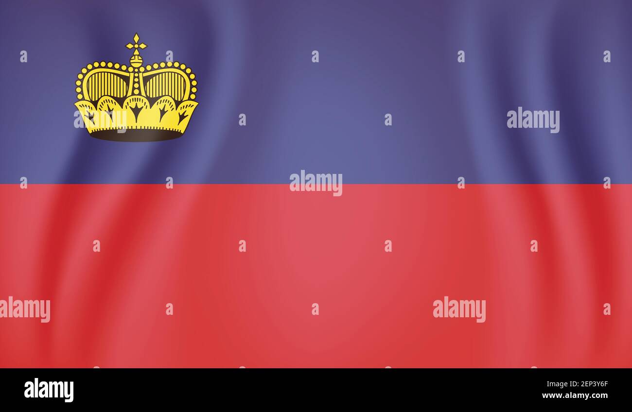 Liechtenstein grunge flag. Vector illustration. Grunge effect can be ...