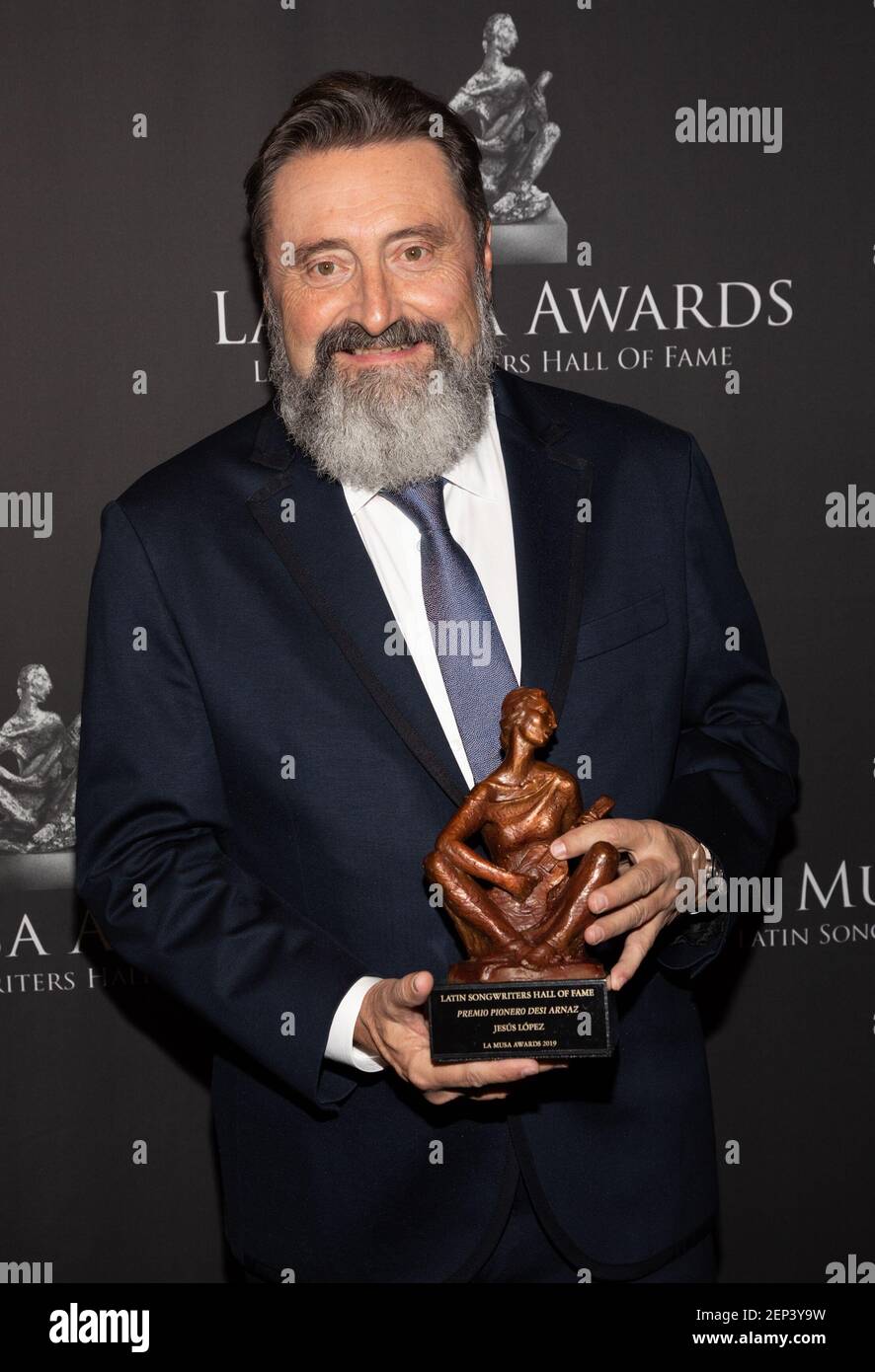 MIAMI, FL - OCT 24: Jesus Lopez is seen during arrivals at the La Must ...