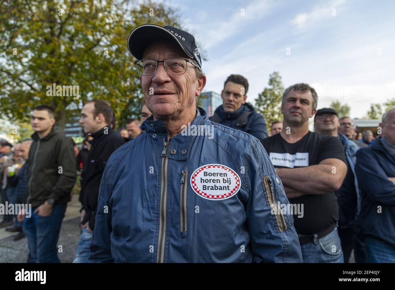 DEN BOSCH, Farmers Protest Brabant, 25-10-2019. Farmers from the ...