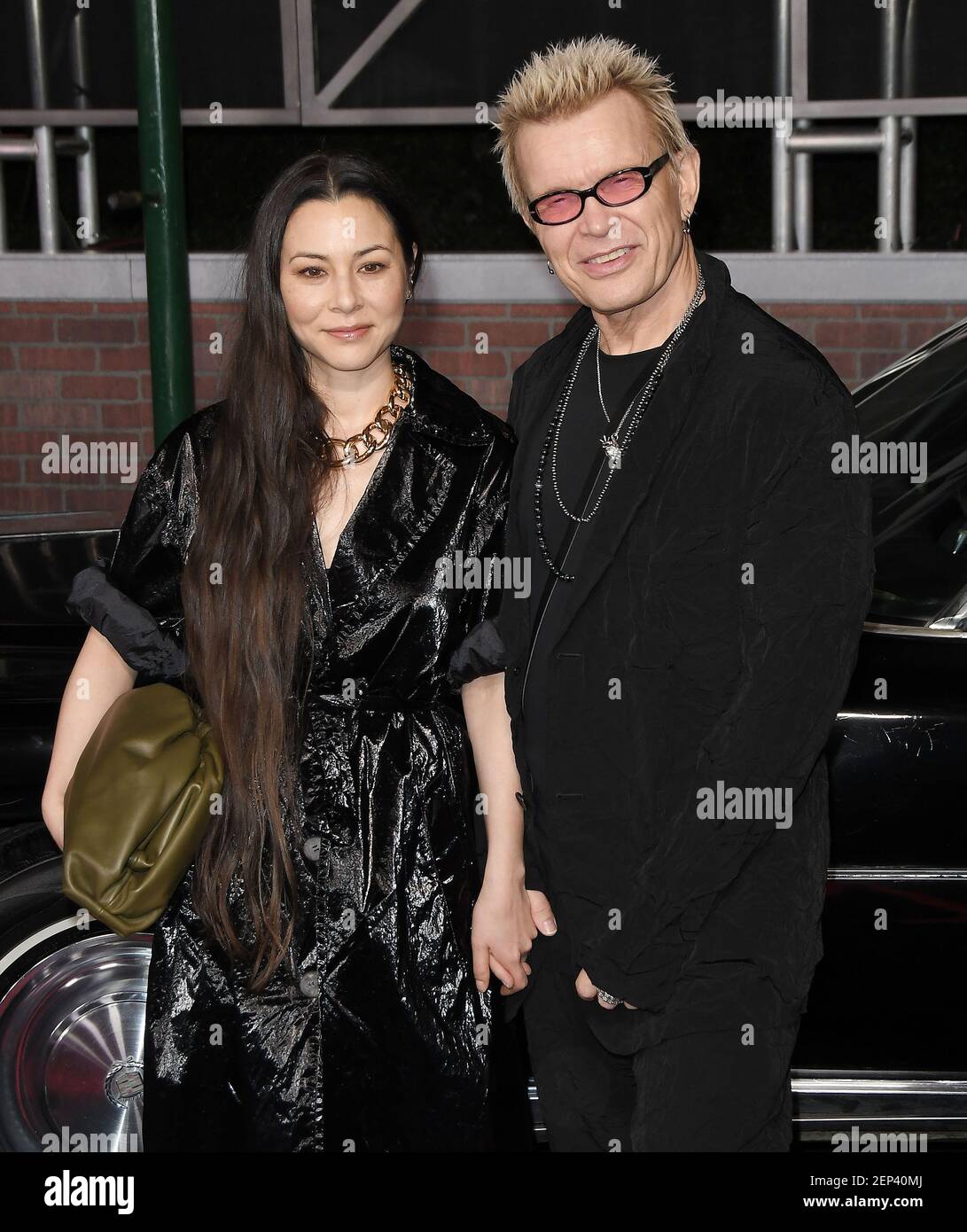 China Chow and Billy Idol arrives at THE IRISHMAN Los Angeles Premiere ...