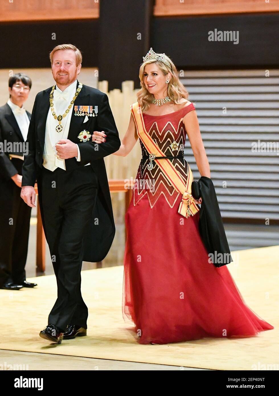 King Willem Alexander and Queen Maxima of the Netherlands during the ...